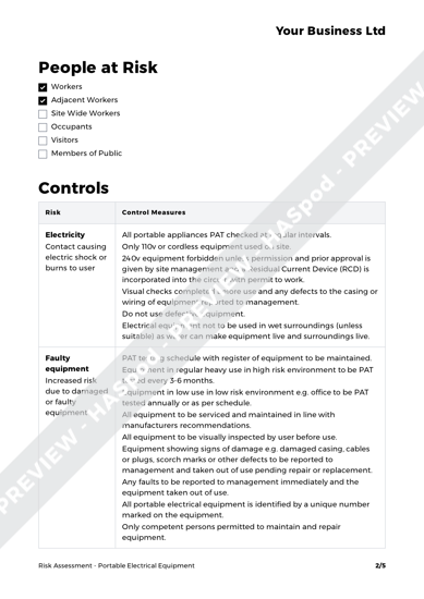 Portable Electrical Equipment Risk Assessment Template Haspod 740 portable-electrical-equipment-risk-assessment-template-haspod-740